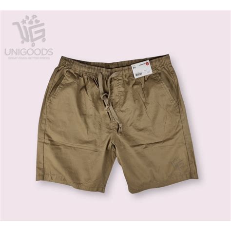 Urban Pipe Shorts For Men Fashionable Cotton Knee Length Drawstring Mid