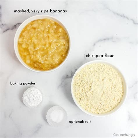 3 Ingredient Chickpea Flour Banana Muffins V Gf Powerhungry®