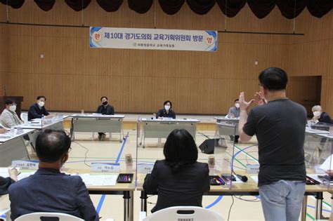 교육기획위원회 정윤경 의원 특수학교 애로사항 청취를 위한 의왕정음학교 현장 방문 실시