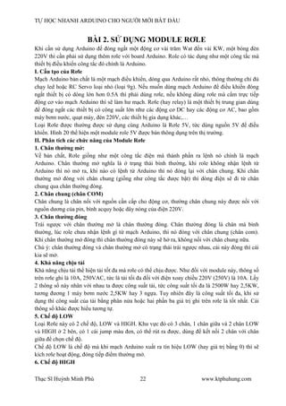 Arduino Cho Nguoi Moi Bat Dau PDF