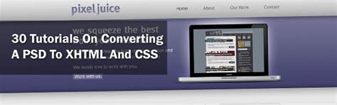 converting psd to xhtml online tutorials online free application