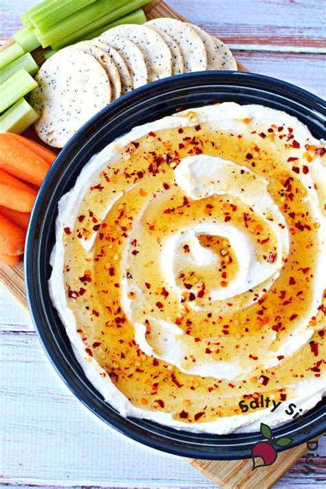 Whipped Feta Dip With Honey Drizzle Easy Party Dip Idea
