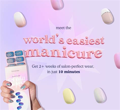 Best Gel Nail Stickers Semi Cured Gel Nail Strips Best Nail Wraps