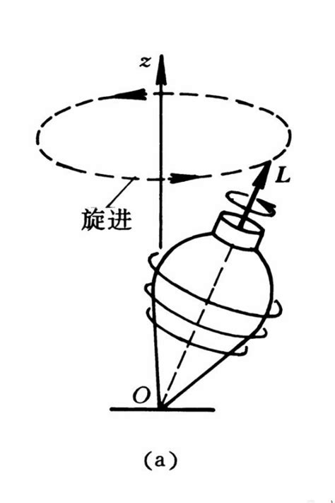 陀螺进动 进动 螺动图 大山谷图库