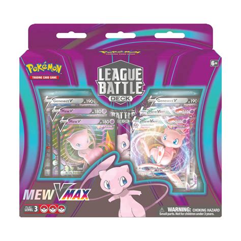 Ptcg Mew Vmax League Battle Deck