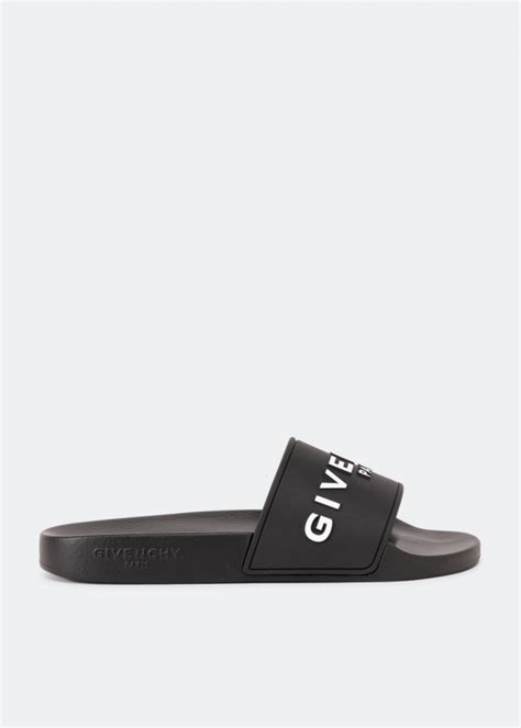 Givenchy Rubber Slides For Women Black In Uae Level Shoes