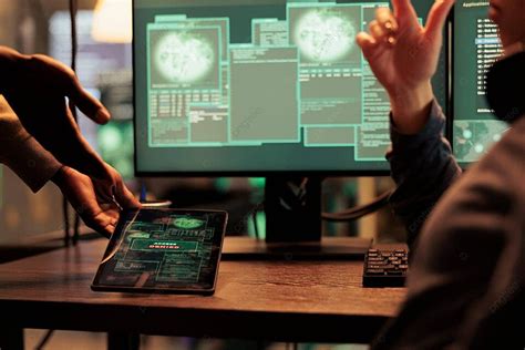 Database Hacking Attempt Thwarted Hackers Unable To Crack Password And Access Denied Photo