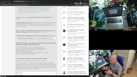 Thunderbolt Egpu Under Boot Camp Windows On A Macbook Pro It S