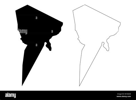Région Du Tibesti Régions Du Tchad République Du Tchad Carte Vector