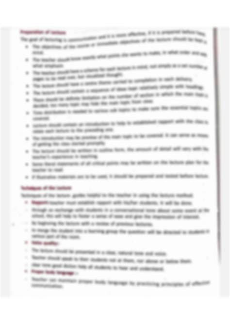 Solution Methods Of Teaching Lecture Method Studypool