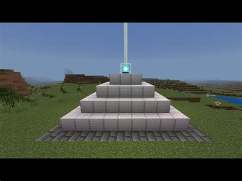 How To Build A Fully Powered Beacon MINECRAFT TUTORIAL YouTube