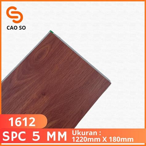 Jual SPC Lantai Kayu 5mm Parket Parkit Parquet Klik 1220mm X 180mm CAOSO ID Shopee Indonesia