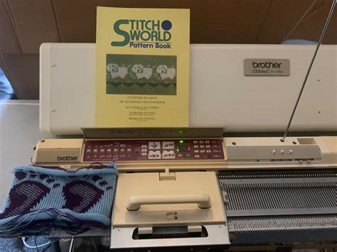 Brother Knitting Machine Kh950i Kr850 Ribber Cable Design A Knit