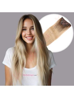 Brun Foncé Rallonges à CLIPS cheveux synthétiques