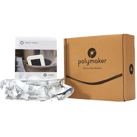 Polyflex Tpu 95a High Speed Noir 285mm 750 G Polyfab3d