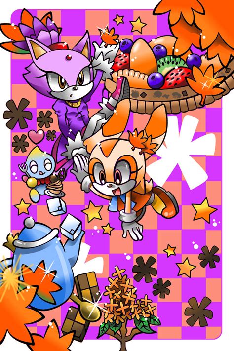 ﻿Пь áwjr Oí 7 Blaze The Cat Кошка Блейз Cream The Rabbit