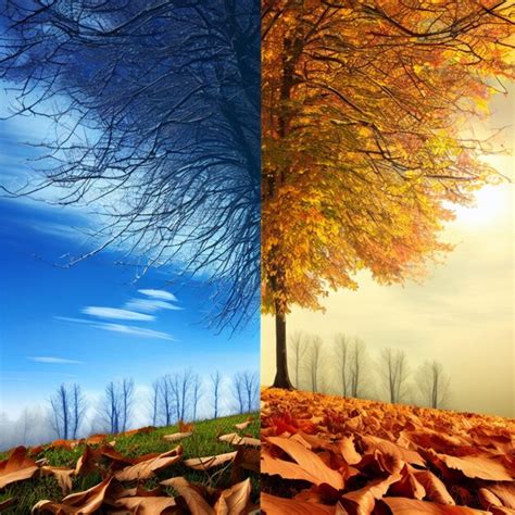 Premium AI Image Photo A Autumn Leaves Nature Background