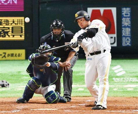 ソフトバンク山川穂高「どすこい！」オープン戦1号 早くも量産モード 対外試合3発目：「おっ！」でつながる地元密着のスポーツ応援メディア 西スポ