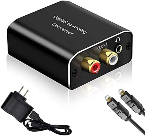 Khz Digital To Analog Audio Converter Hdiwousp Aluminum Digital