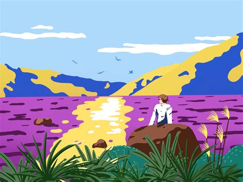 日常插画练习原来是大熊啊 站酷zcool