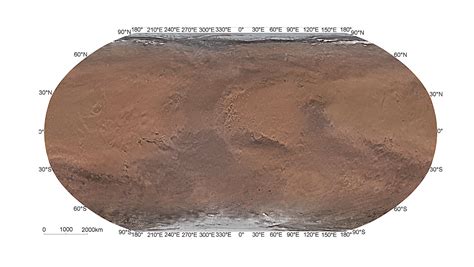 Global Color Image Dataset And Map Of Mars By Tianwen 1 Astrobiology
