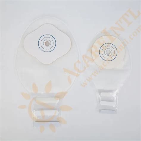 Medical Colostomy Flange Disposable Ostomy Bag For Ostomy Care Ostomy