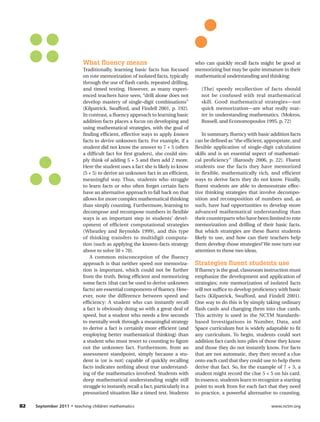 Math Fluency PDF
