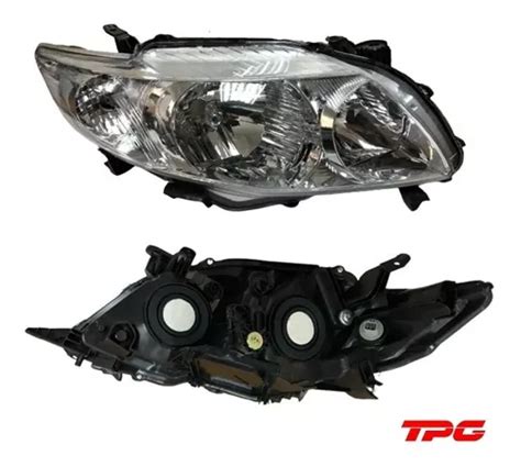 Faro Toyota Corolla Xli Xei Gli 2009 2011 Sin Módulo MercadoLibre
