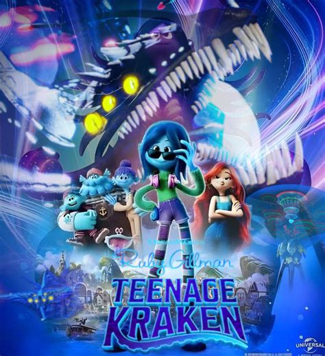 Fanmade Ruby Gillman Teenage Kraken Poster By Lagiacrusarts On Deviantart