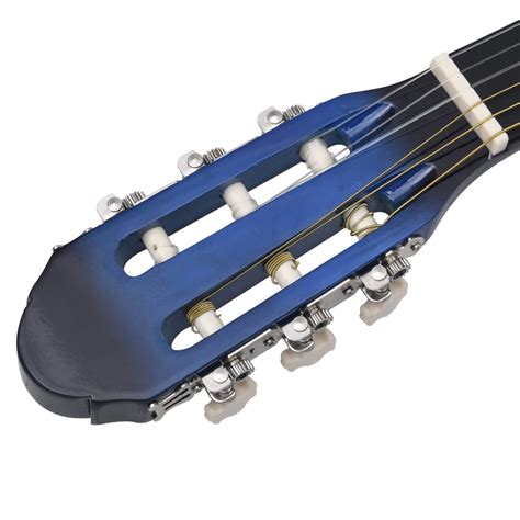 Tmishion Guitare Classique Pour Débutants Bleu 44 39 Tilleul