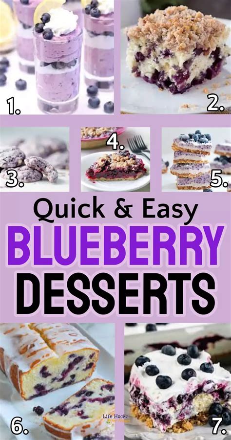 The Best Blueberry Dessert Recipes You Ll Ever Make So Easy Too Artofit