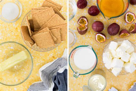 How To Make No Bake Passion Fruit Cheesecake