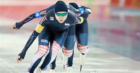 여자 팀 추월 마지막까지 최선을