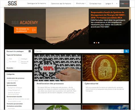 Lancement Dune Nouvelle Plateforme Digitale De Formation Pour Sgs