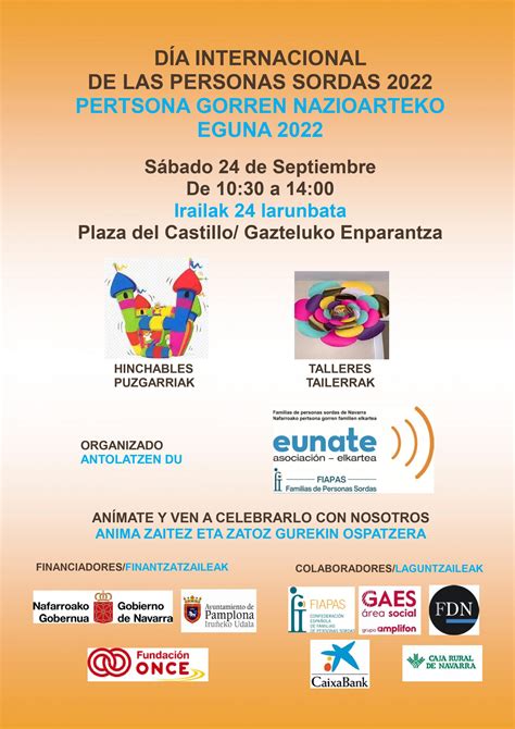 En El Marco Del Día Internacional De Las Personas Sordas Eunate