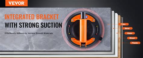 Vevor Glass Suction Cup 8 2 Pack 615 Lbs Load Capacity Vacuum