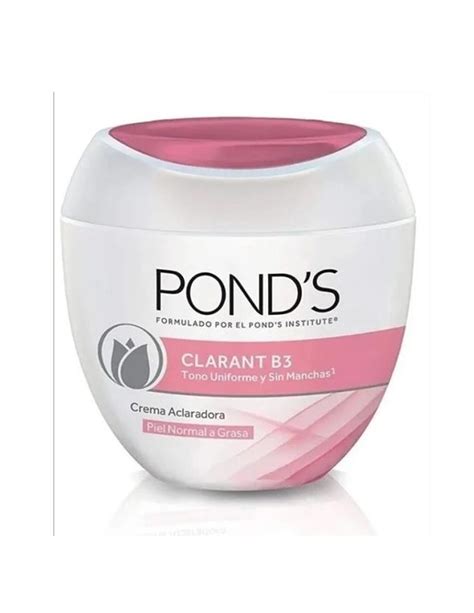 Crema Ponds Clarant B3 Normal A Grasa X100gr Envitrina 365