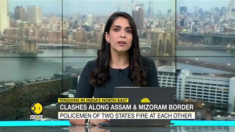 Assam Mizoram Border Dispute 5 Assam Policemen Killed In Violent