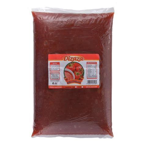 Salsa De Tomate En Bolsa Distribuidora Dizaza