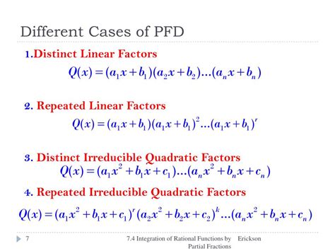Ppt Chapter 7 Techniques Of Integration Powerpoint Presentation