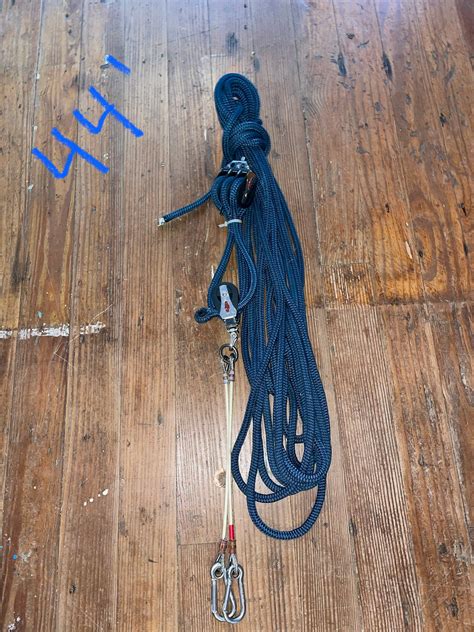 44 Of 716” Line Triple Block Boom Vang Sailboat Parts