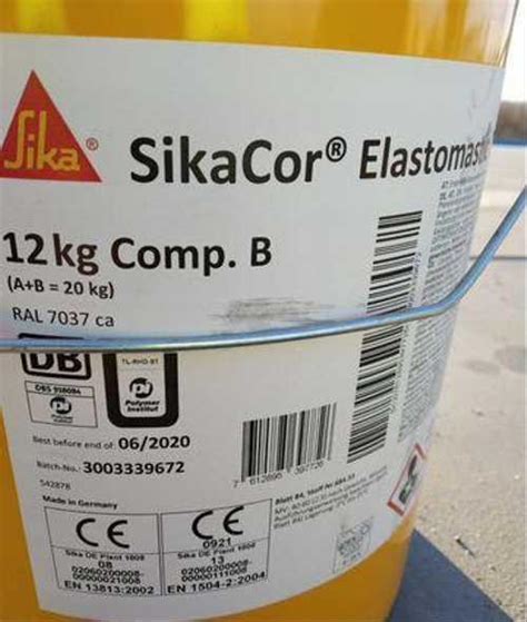 SikaCor Esha isoton elasсмола эпоксидная, мастика Москва | Ремонт и ...