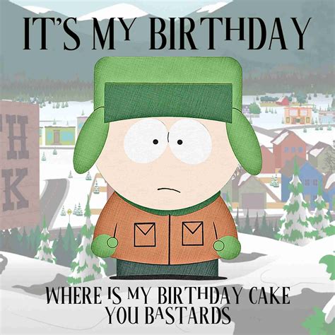 South Park Birthday Meme