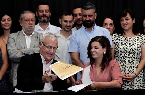 Compromís y PSPV materializan el Acord del Rialto