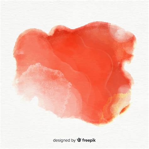 Salpicadura Colorida De Acuarela Vector Gratis