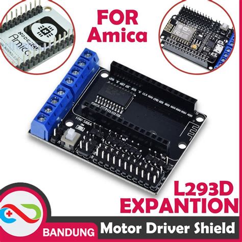 Jual Discount L293 L293d Motor Driver Shield For Nodemcu Doit Wifi Esp8266 Board [kode 1