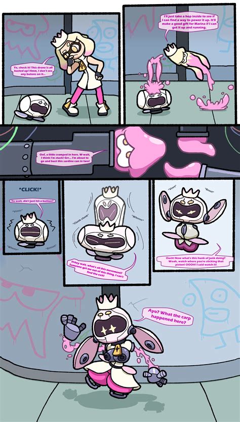 Rule 34 Chabble Comic Drone Droneification Fusion Pearl Splatoon