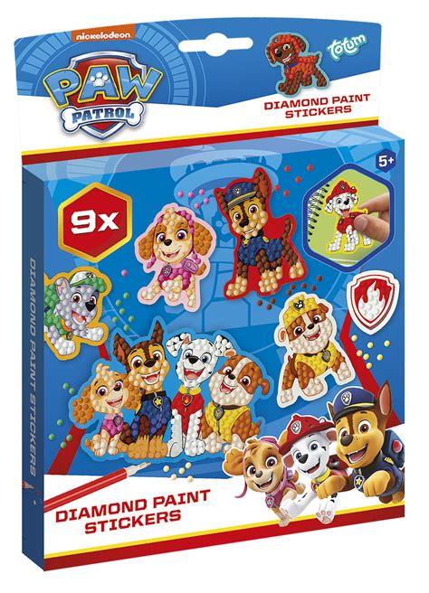 Totum Paw Patrol Diamond Paint Stickers RC Hellevoet