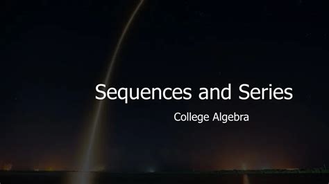 PPT Sequences And Series PowerPoint Presentation Free Download ID 671473