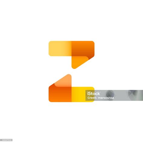 밝은 알파벳 종이 접기 글꼴 로고 디자인 로고 멀티 컬러 문자 Z 벡터 일러스트레이션 10eps 로고에 대한 스톡 벡터 아트 및 기타 이미지 Istock